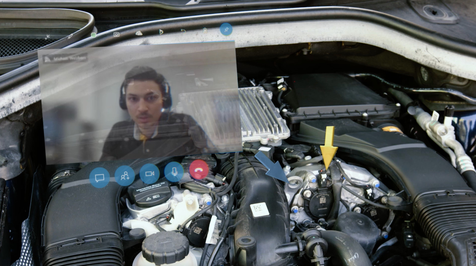 Mercedes-Benz utilise la réalité virtuelle pour réparer des voitures ...